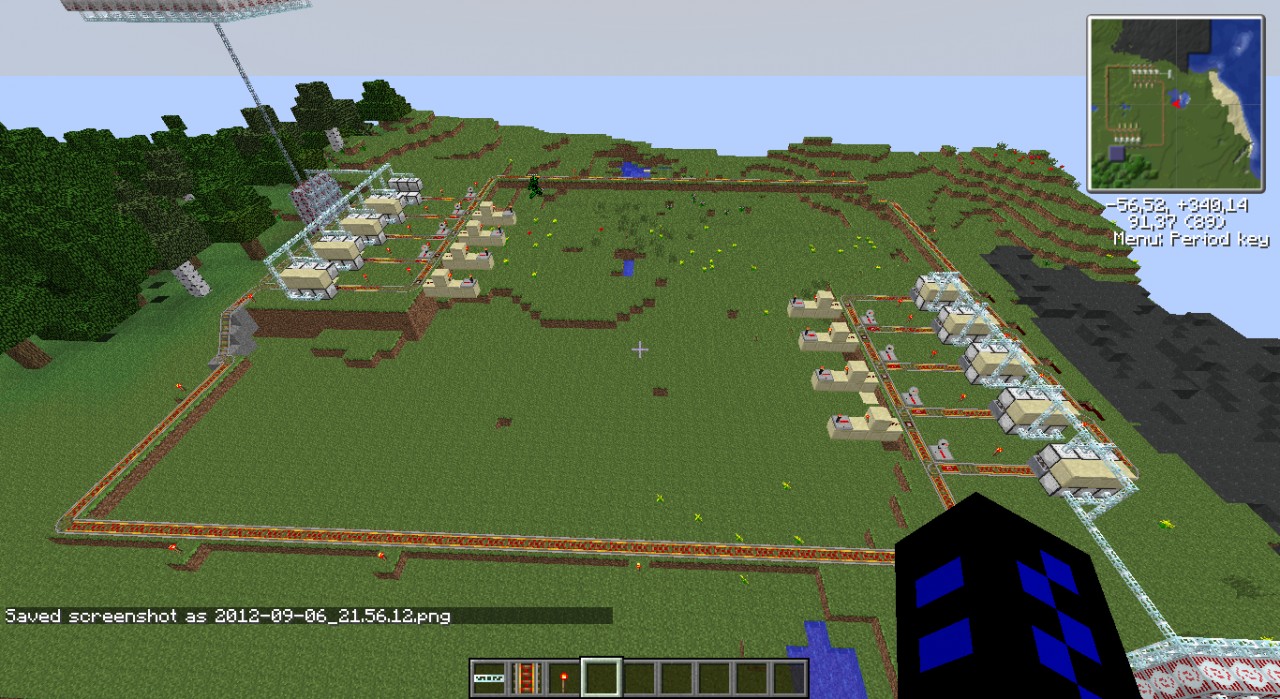 Automatic Energy transporter Minecraft Map