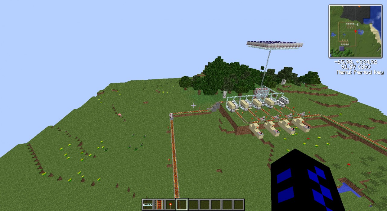 Automatic Energy transporter Minecraft Map