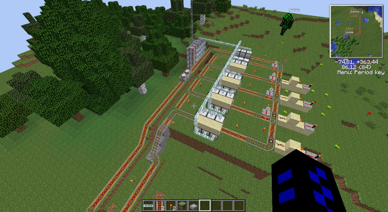 Automatic Energy transporter Minecraft Map