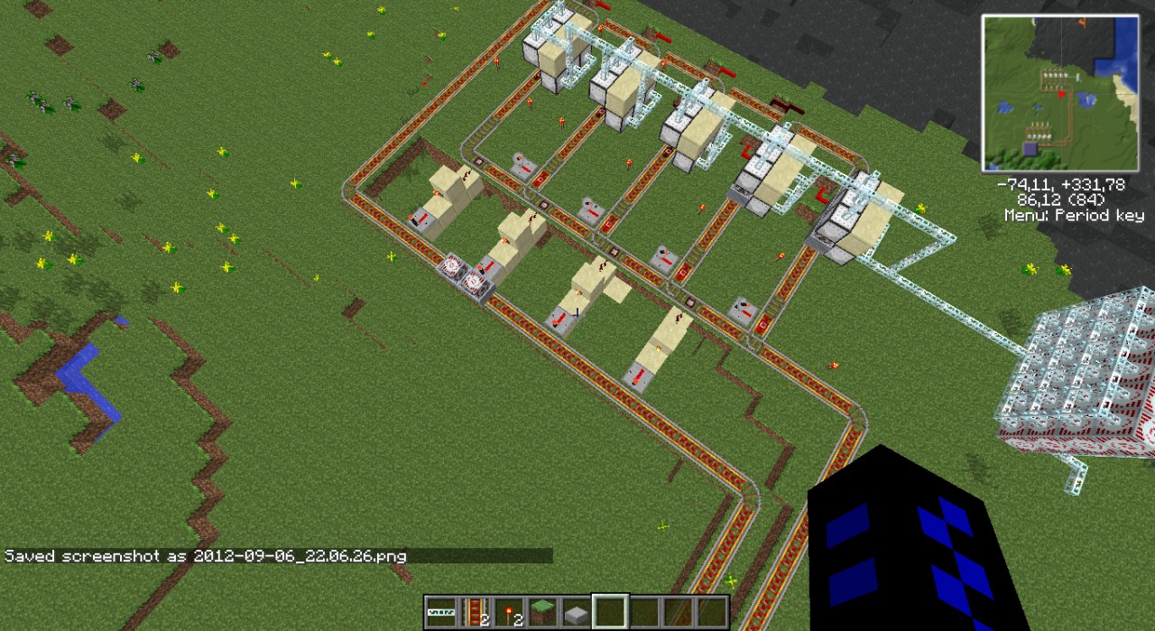 Automatic Energy transporter Minecraft Map