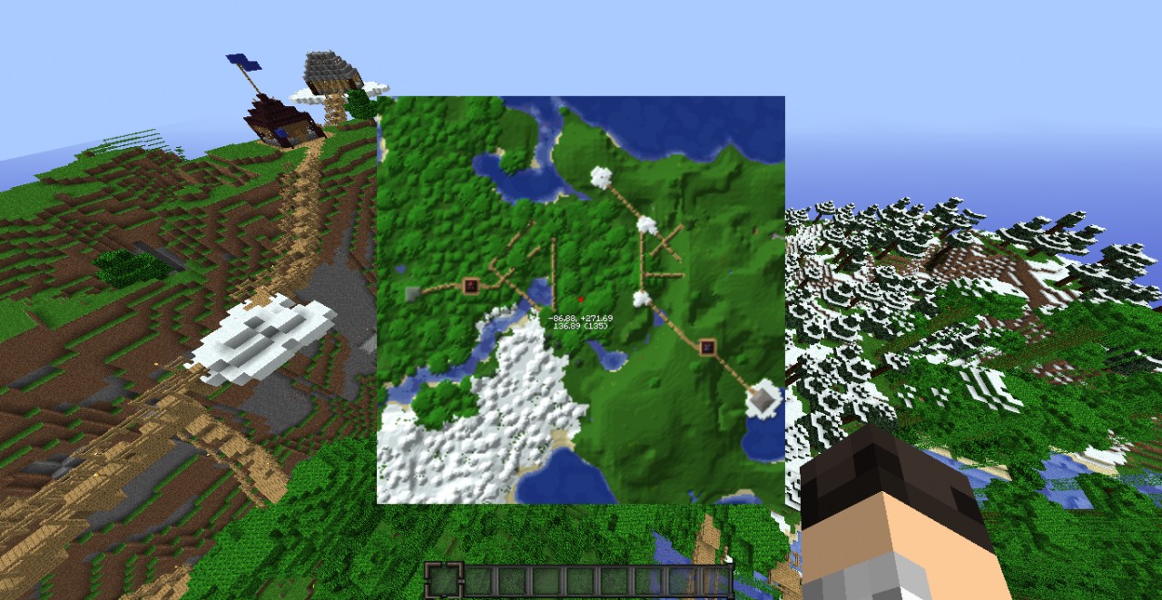 Capture the Wool PVP Strategy Map Minecraft Map