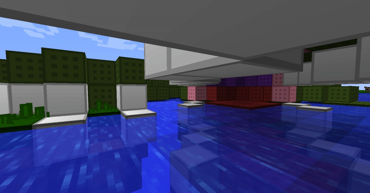 Crocodile In Water |Schematic Download| Minecraft Map