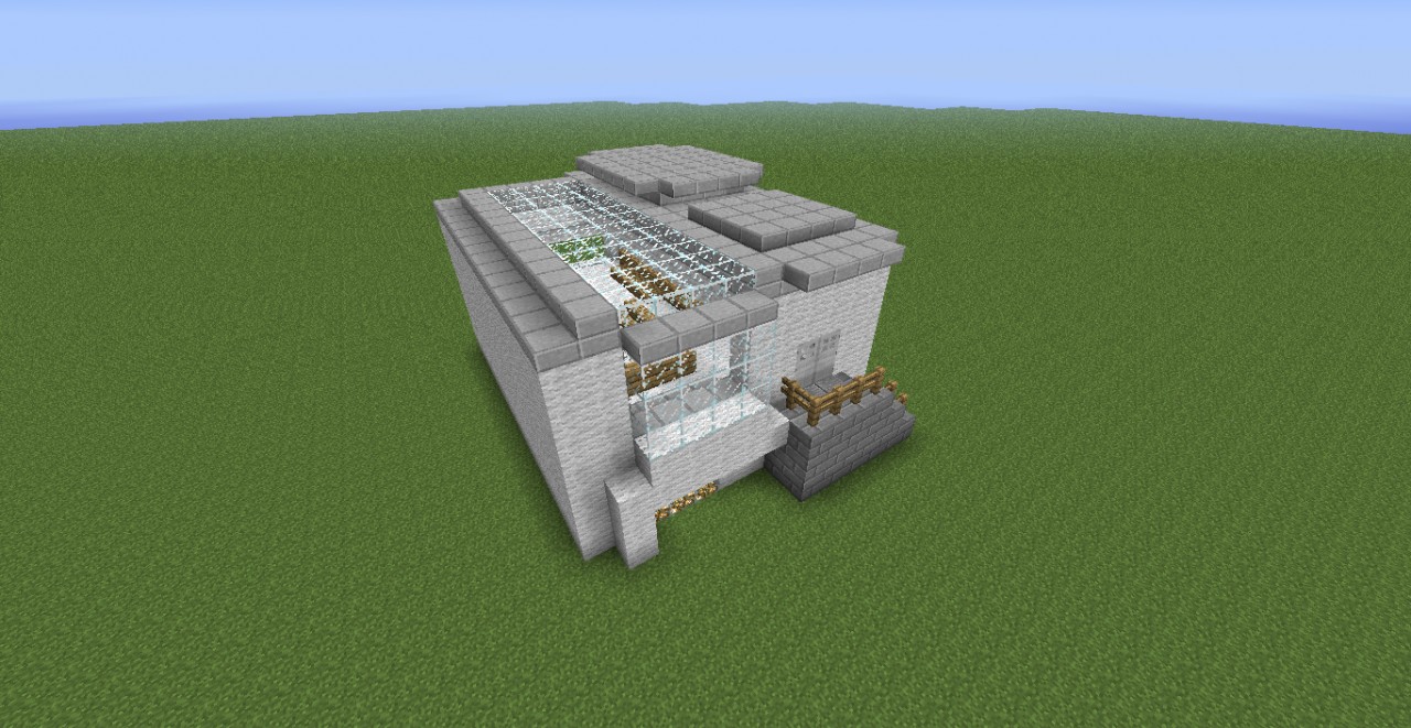 Modern House (Epic Basement) Minecraft Map