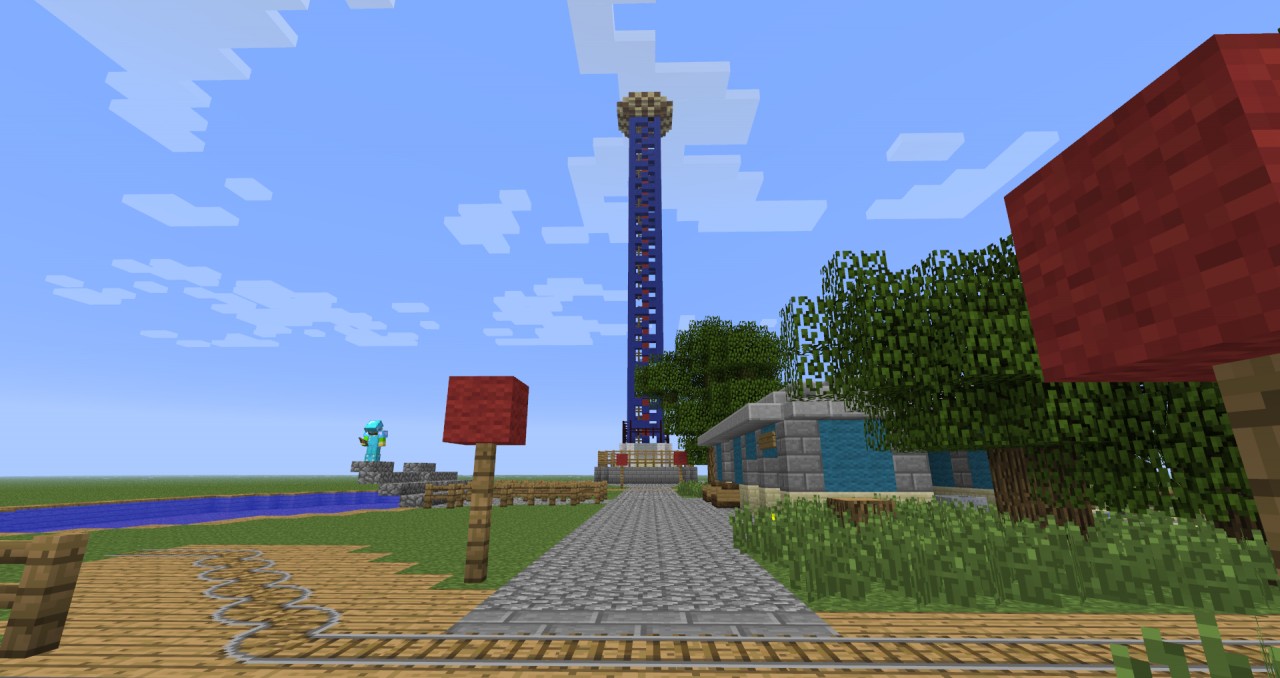 Amusement Park Minecraft Map
