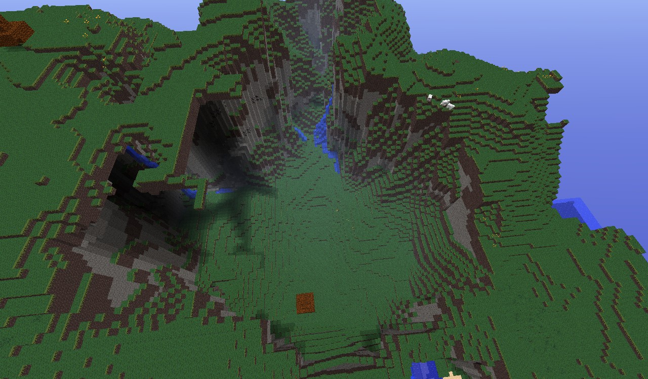 The Mountains of Magestic Beauty Minecraft Map