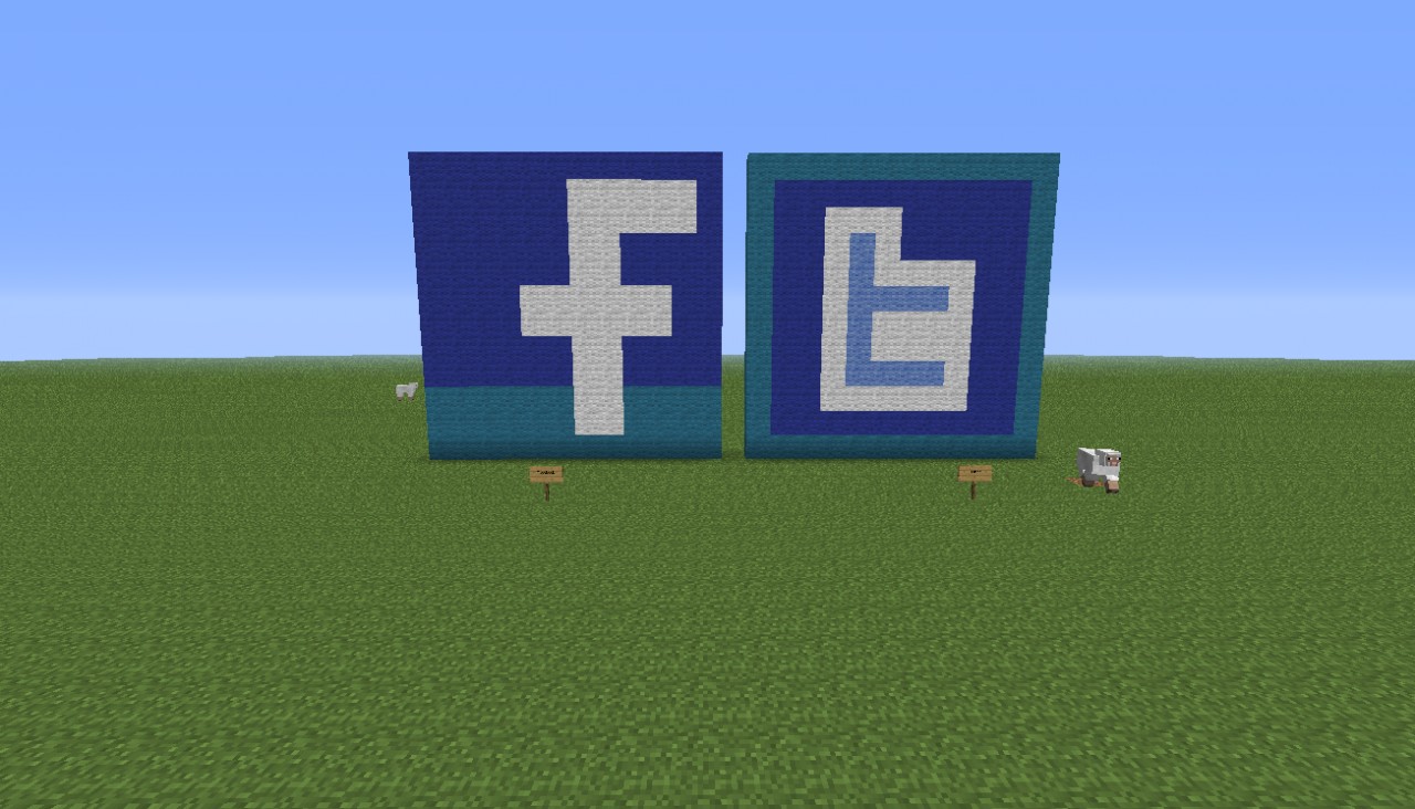 ~FB&Twitter~ Minecraft Map