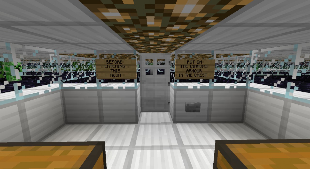 creeper important info Minecraft Map