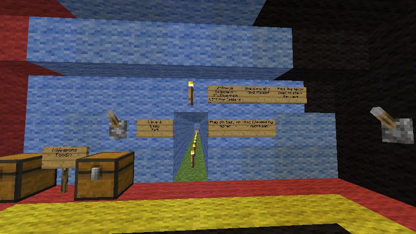 MOB INSANITY!!! Minecraft Map