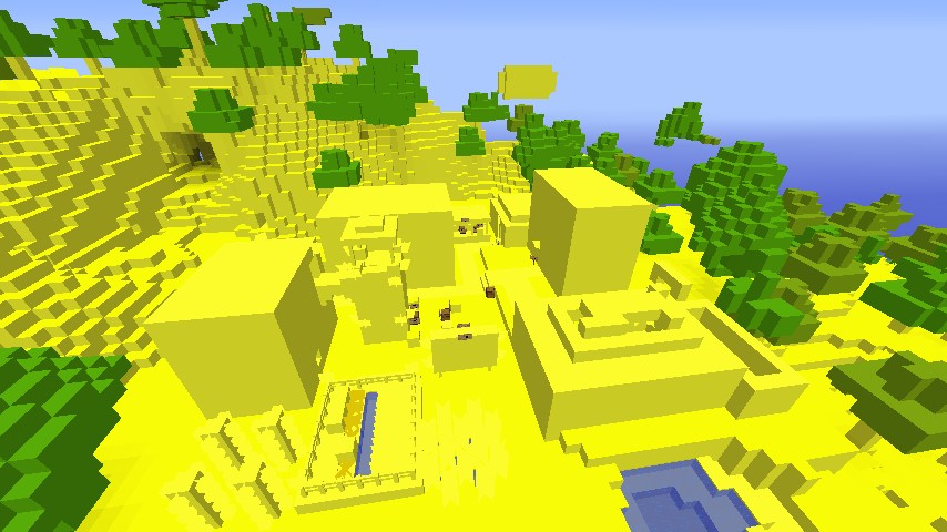 Everything Yellow Minecraft Texture Pack