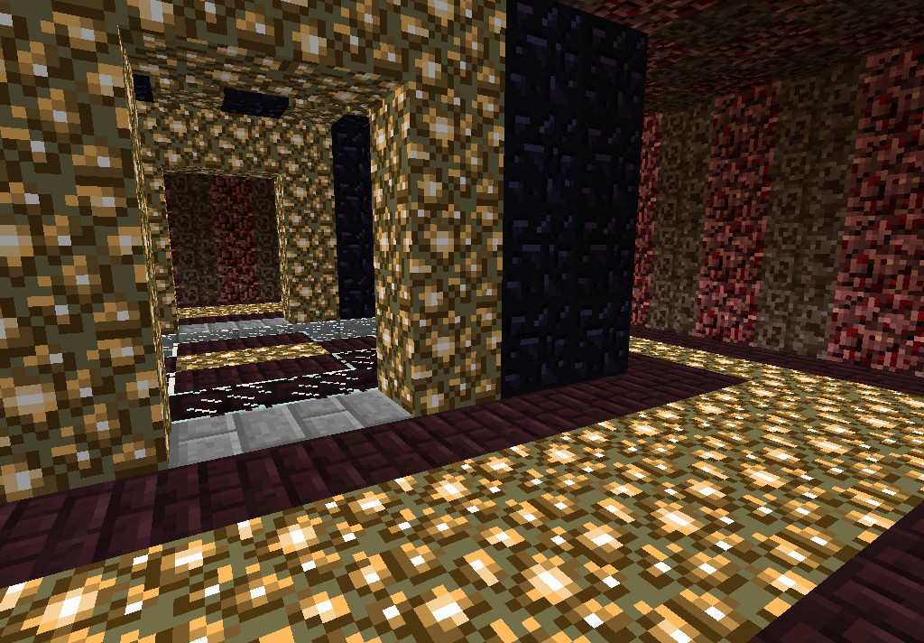 Nether Hut (Added Download) Minecraft Map