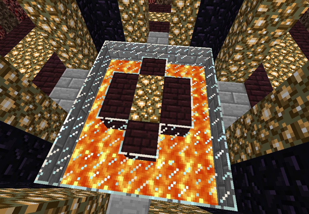 Nether Hut (Added Download) Minecraft Map