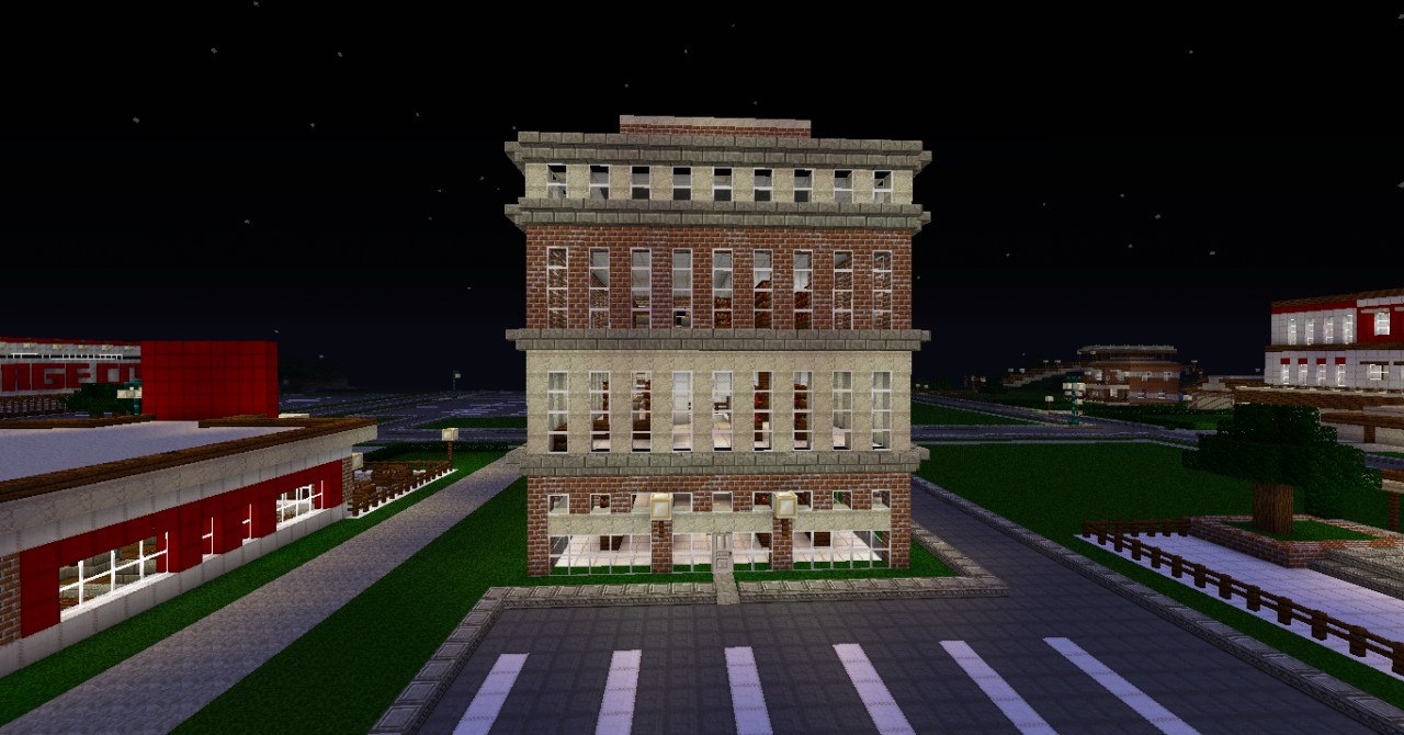 City Library Minecraft Map