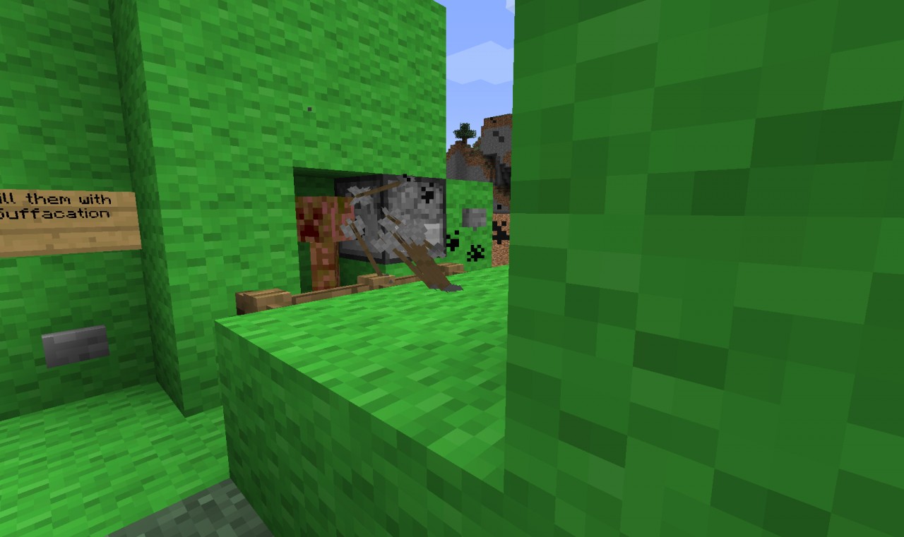 Stress Relief. Creeper Killer 3 pack Minecraft Map