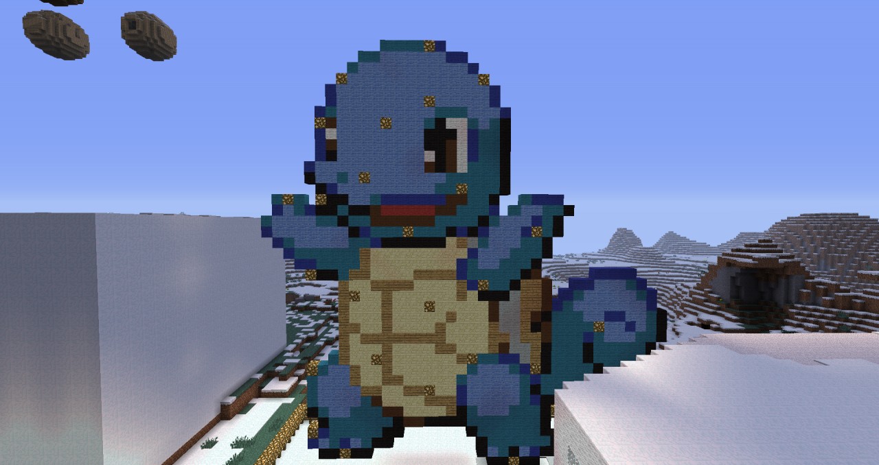 Squirtle Minecraft Map