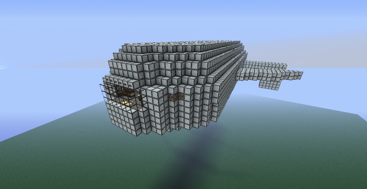 Futuristic Spaceship! Minecraft Map