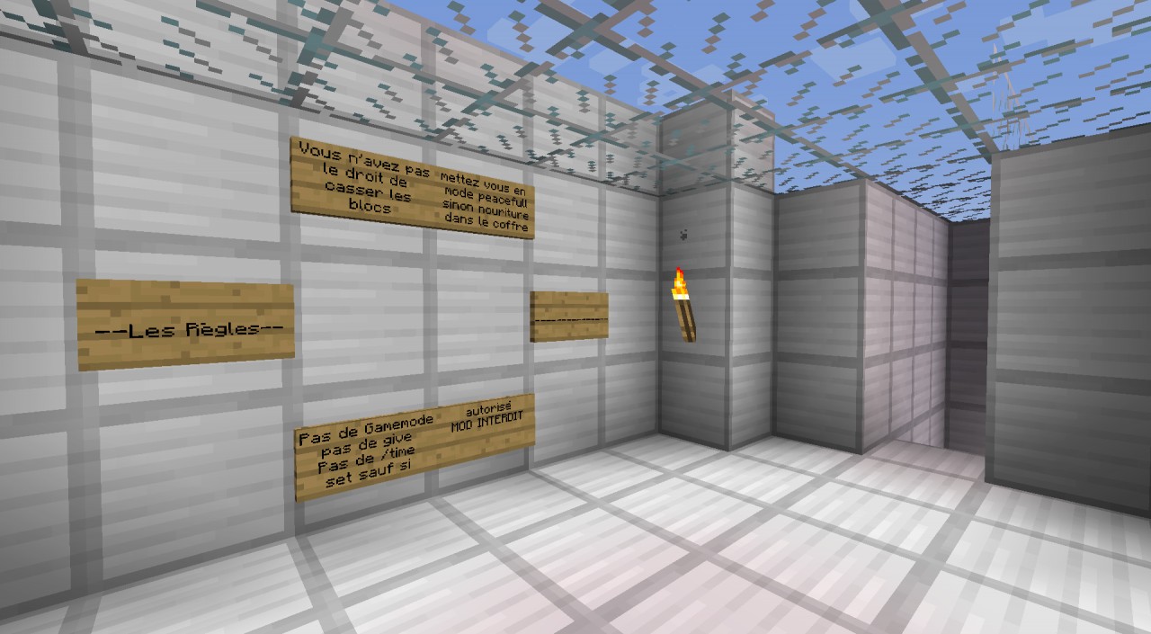 The map " Crazy of the Redstone " Minecraft Map