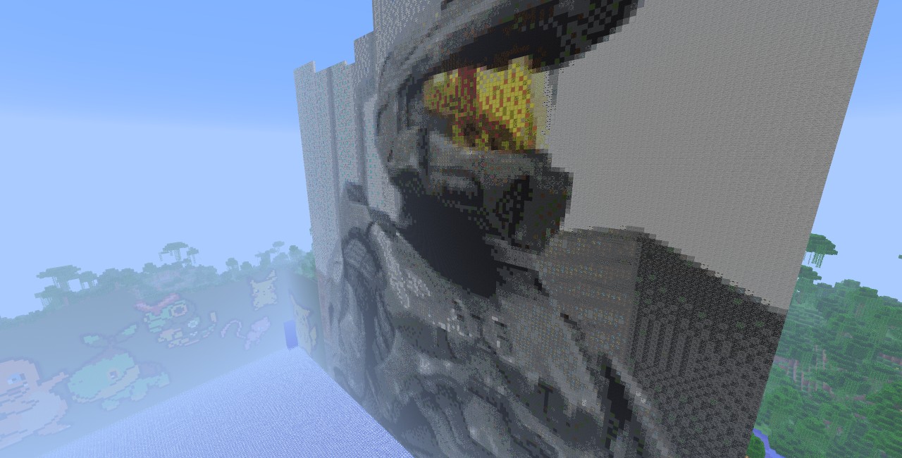 Master Chief(Side View And Front View!) Minecraft Map