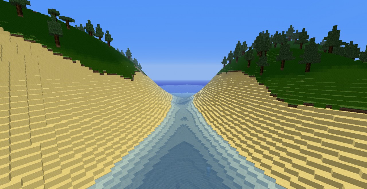 Crescent Island Survival Minecraft Map