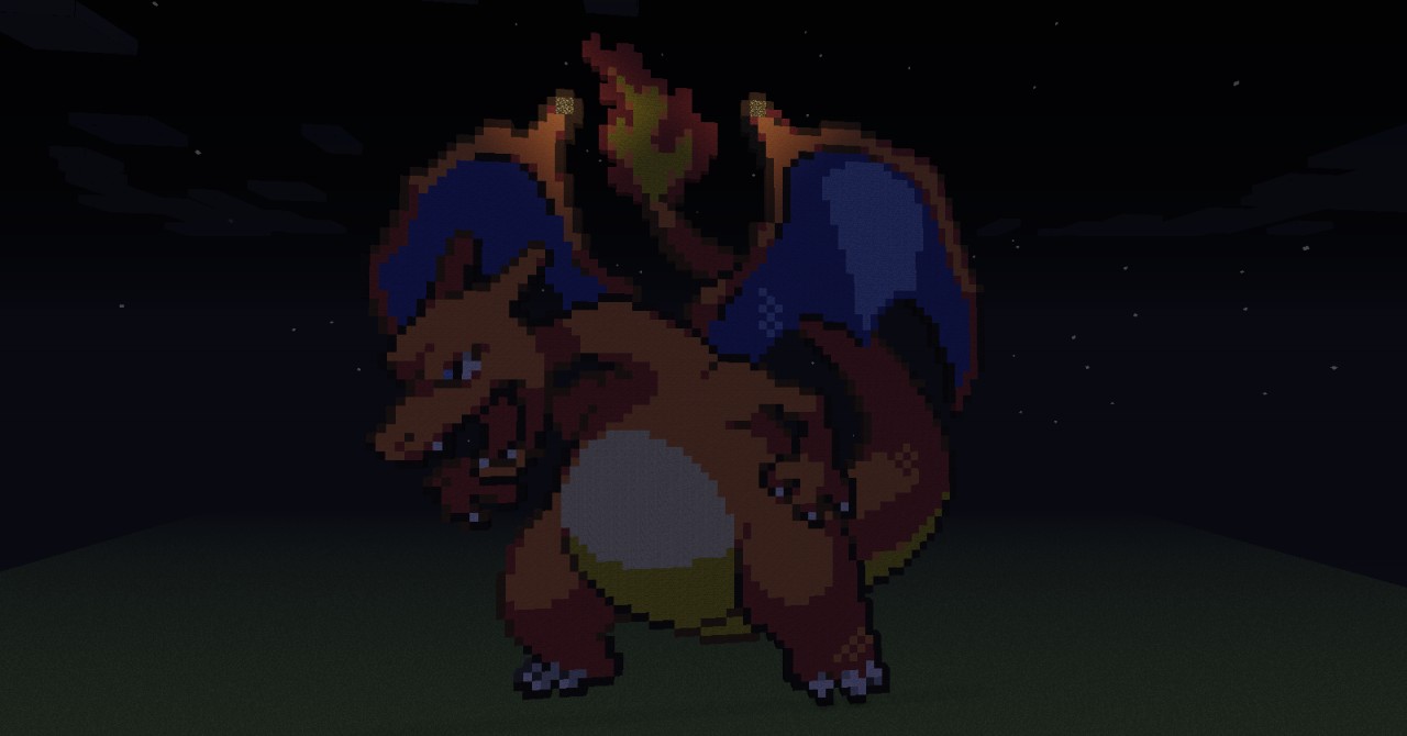 Charizard Minecraft Map