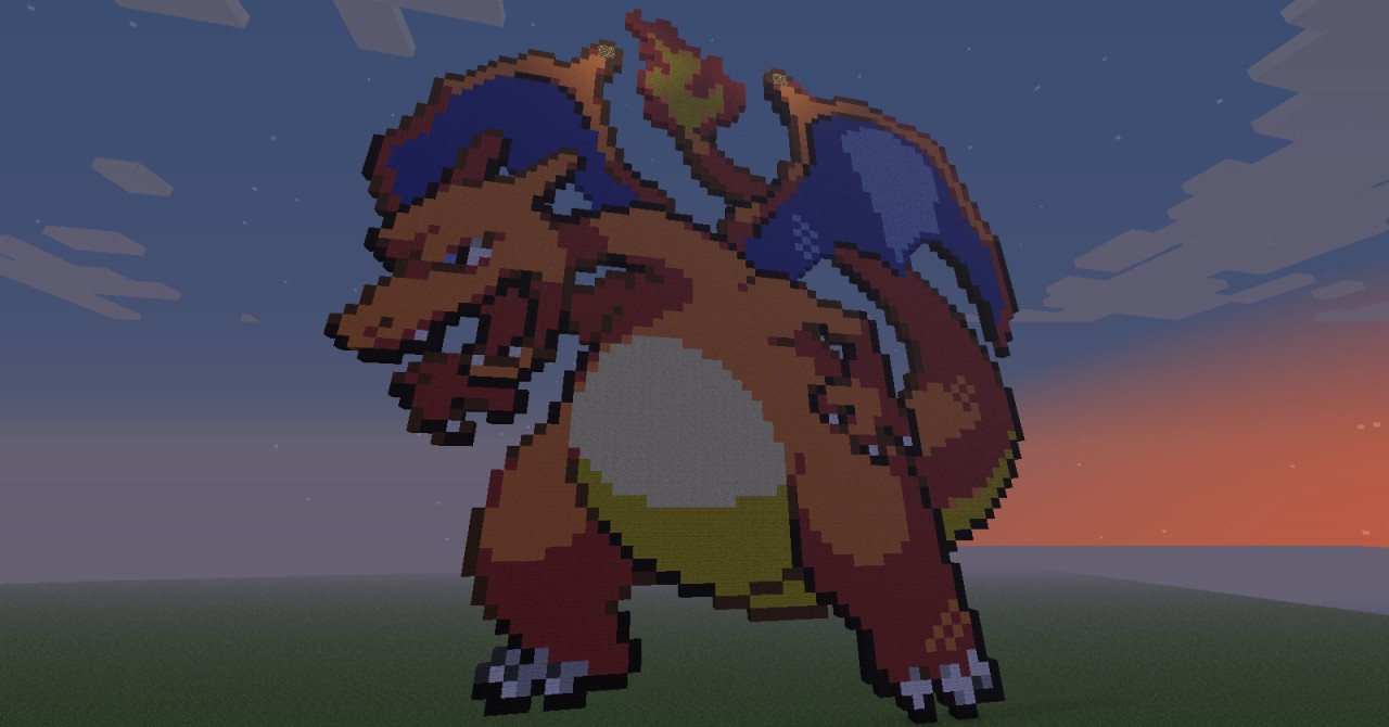 Charizard Minecraft Map