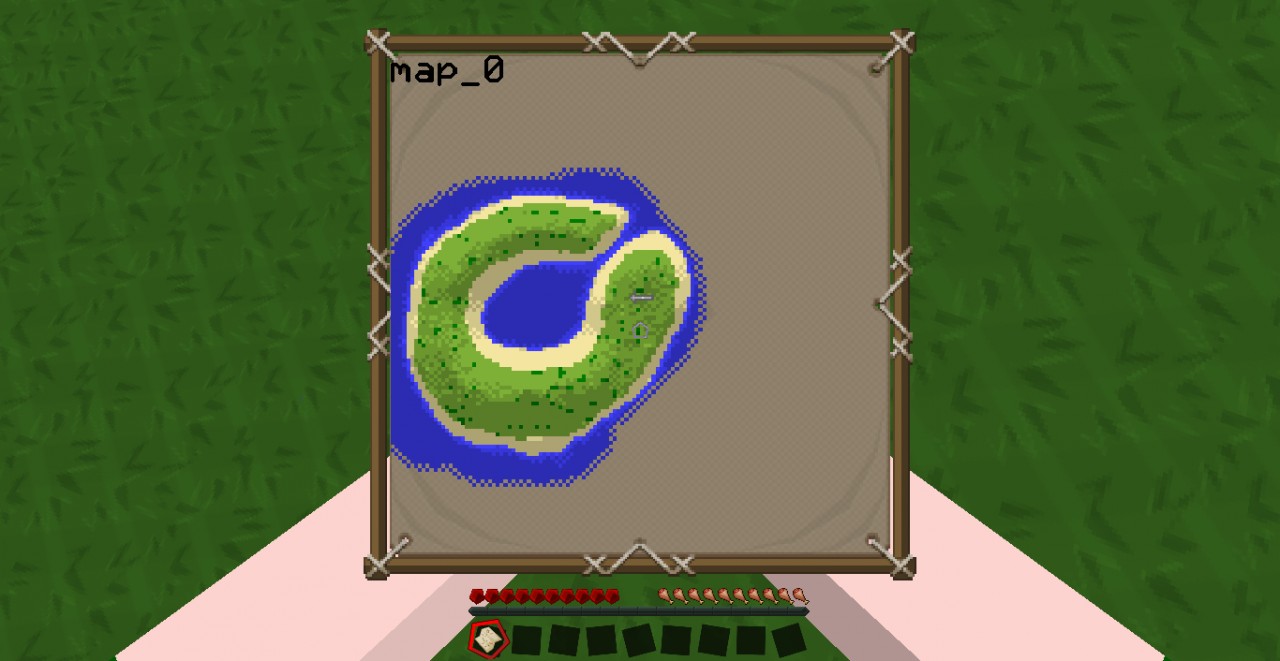 Crescent Island Survival Minecraft Map