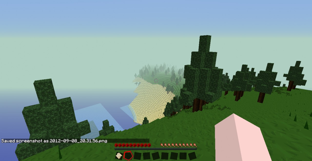 Crescent Island Survival Minecraft Map