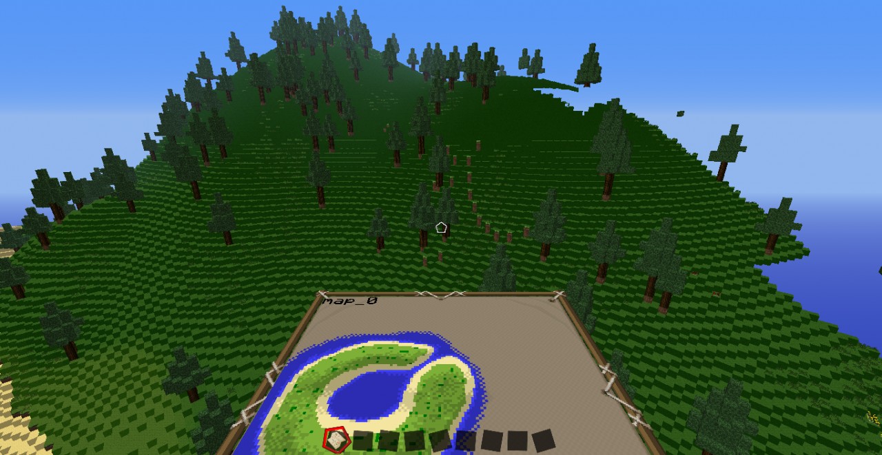 Crescent Island Survival Minecraft Map