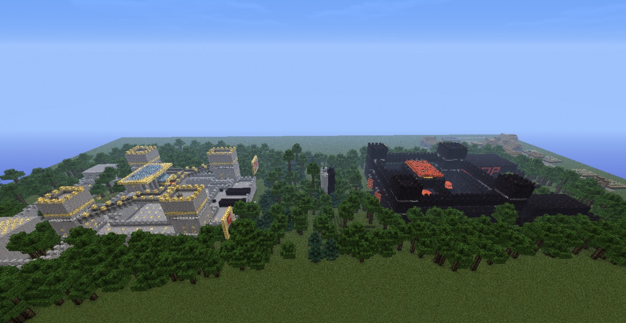 Minecraft Battle Map by: yoshilein100 Minecraft Map