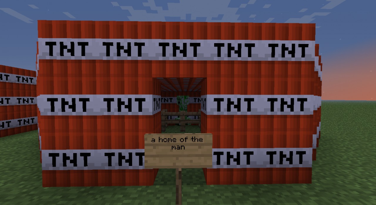 TNT wonder land Minecraft Map