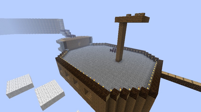 SKYPIRATES!!! *The Battle of Golds and Chains! Minecraft Map