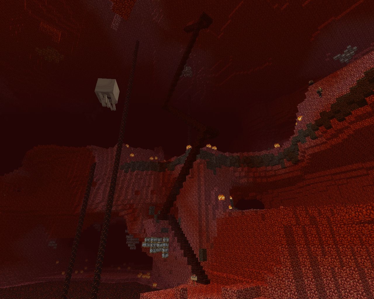 A hellish survival! Minecraft Map