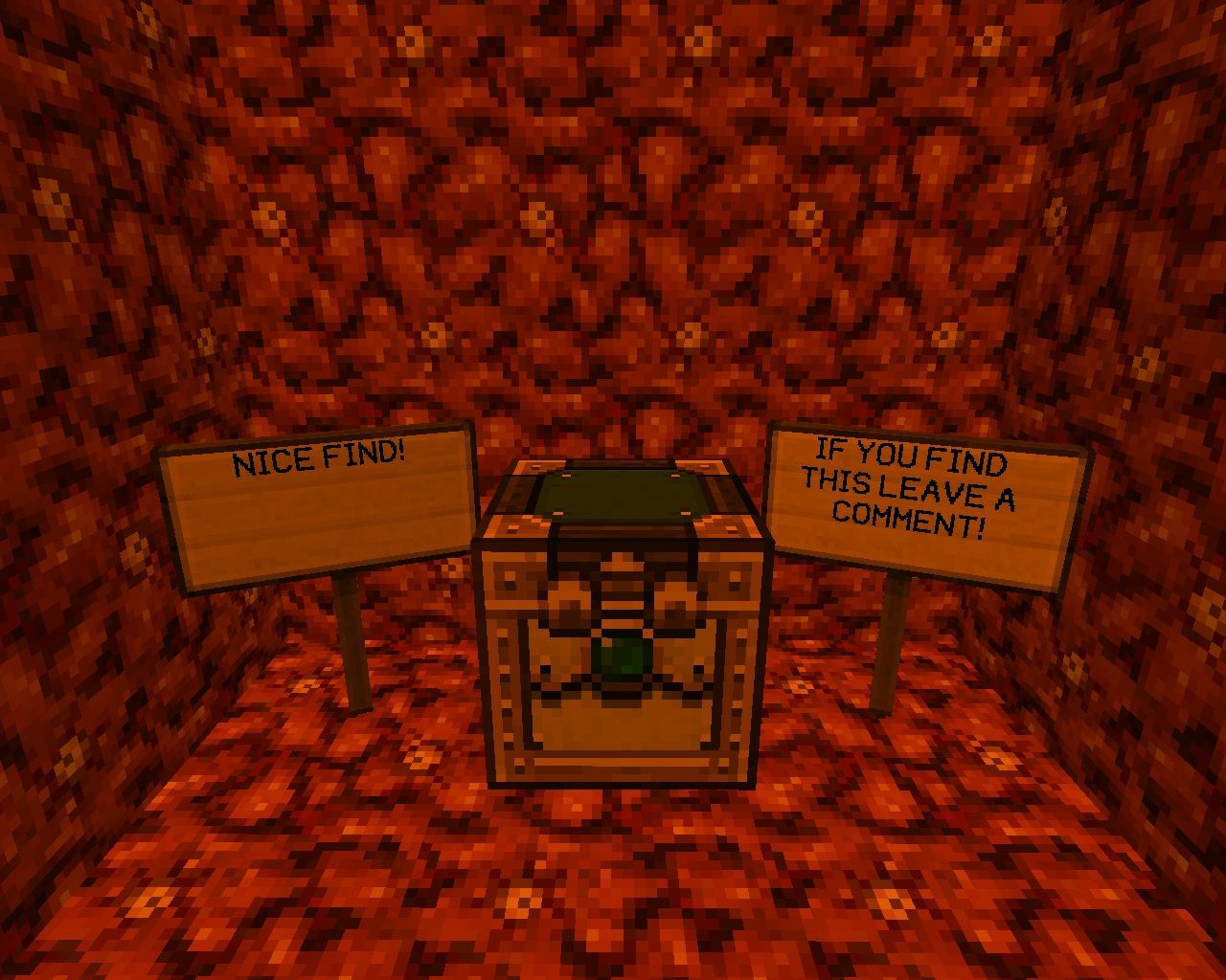 A hellish survival! Minecraft Map