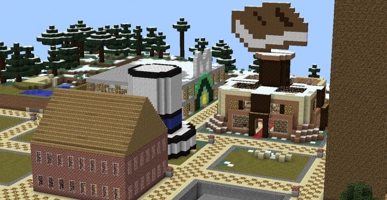 Universalia, The Universal Server Minecraft Map