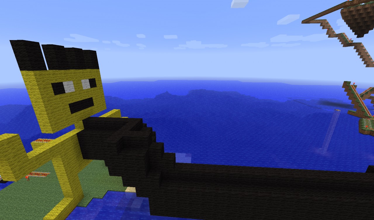 Cool Train Ride Minecraft Map