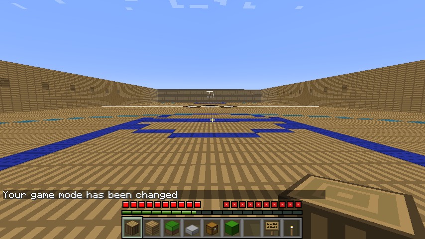 TWB's basketball court Minecraft Map