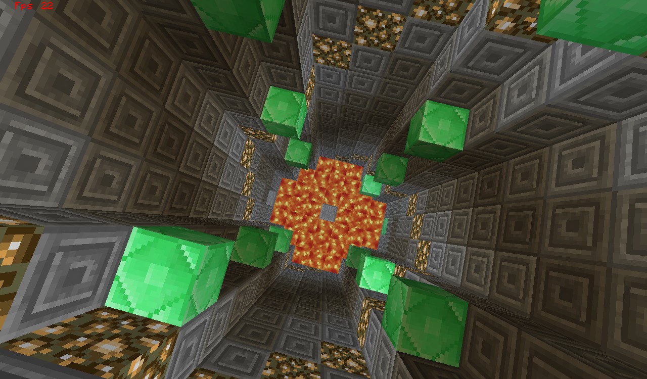 Lava Pillar Parkour Extreme Minecraft Map