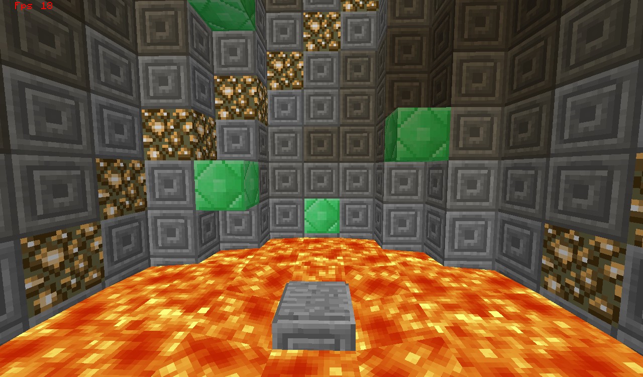 Lava Pillar Parkour Extreme Minecraft Map