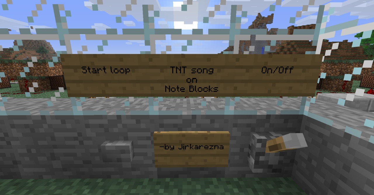 TNT song - by Jirkarezna Minecraft Map