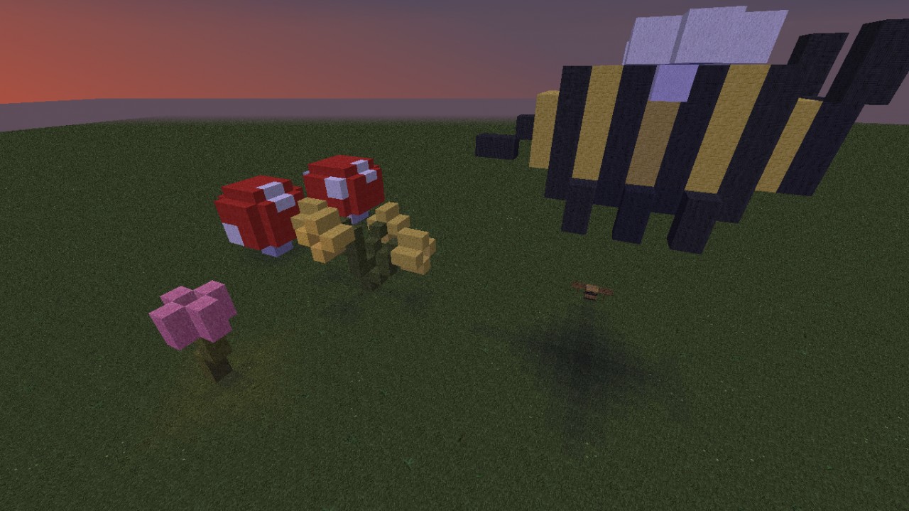 [WIP] Flowers and Bee Minecraft Map