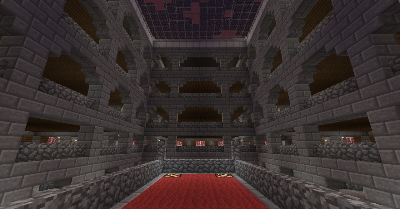 Big Factory Hall Minecraft Map