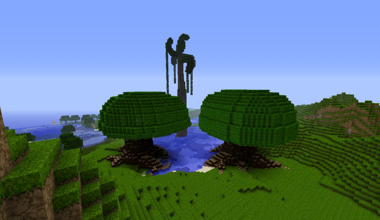 bikocraft big tree town [update 1] Minecraft Map