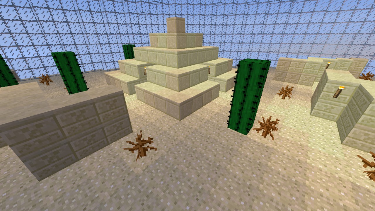 Mob Arena [Snow, Grass, Nether, Desert] Minecraft Project