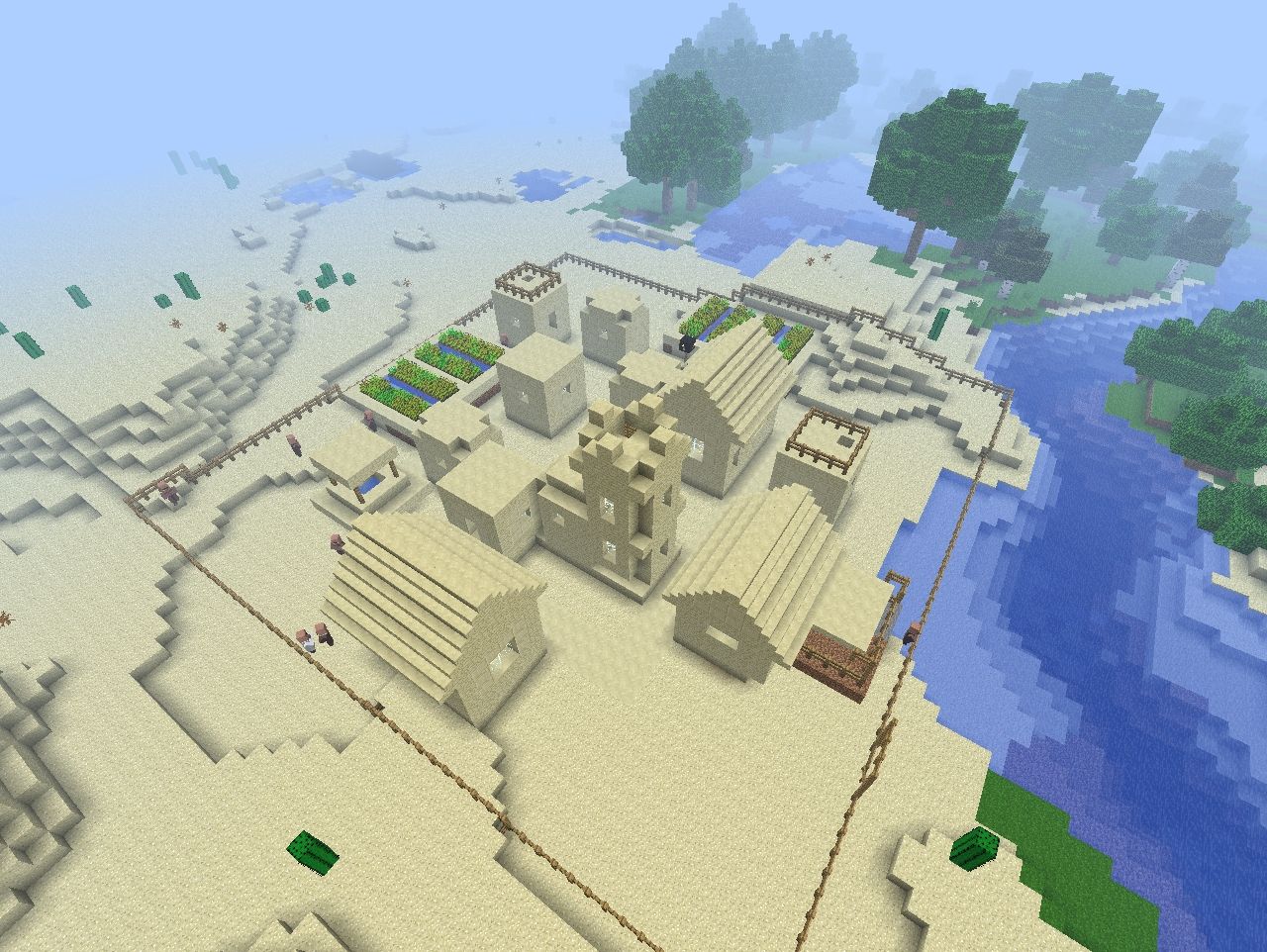 Sand Villes Minecraft Map