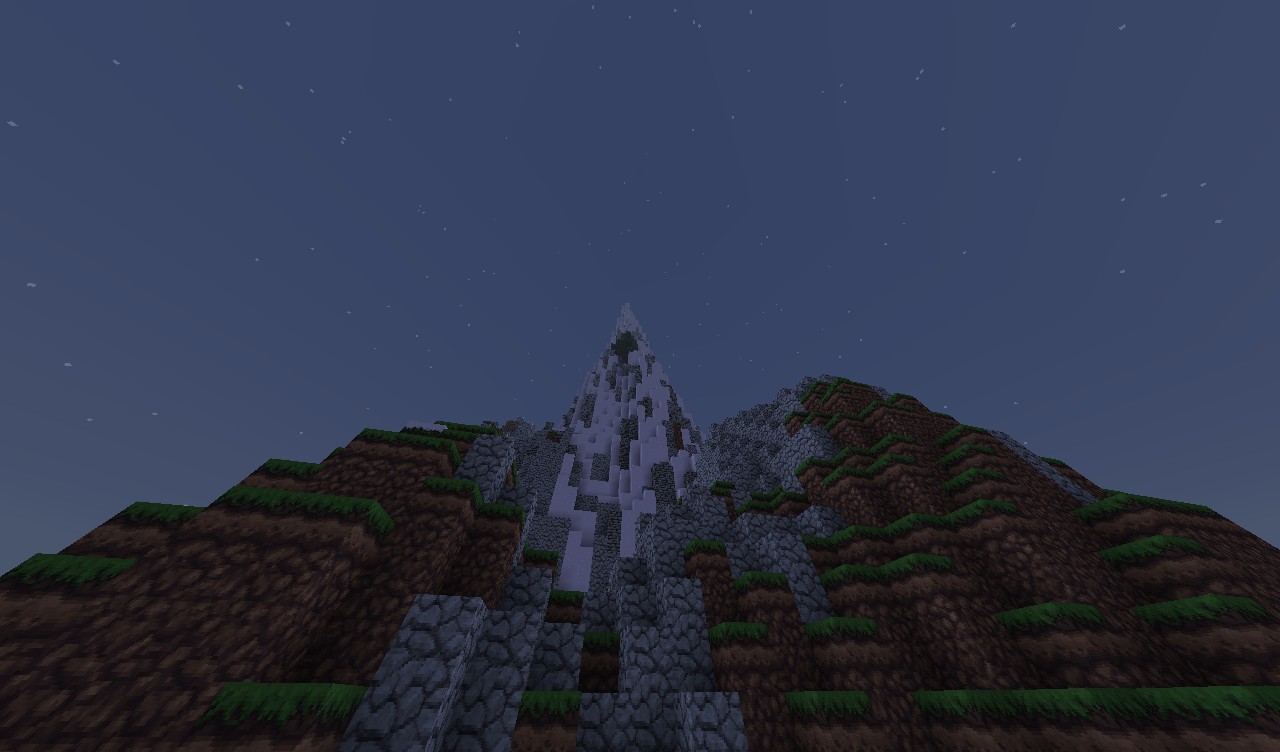Icy mountain Minecraft Map