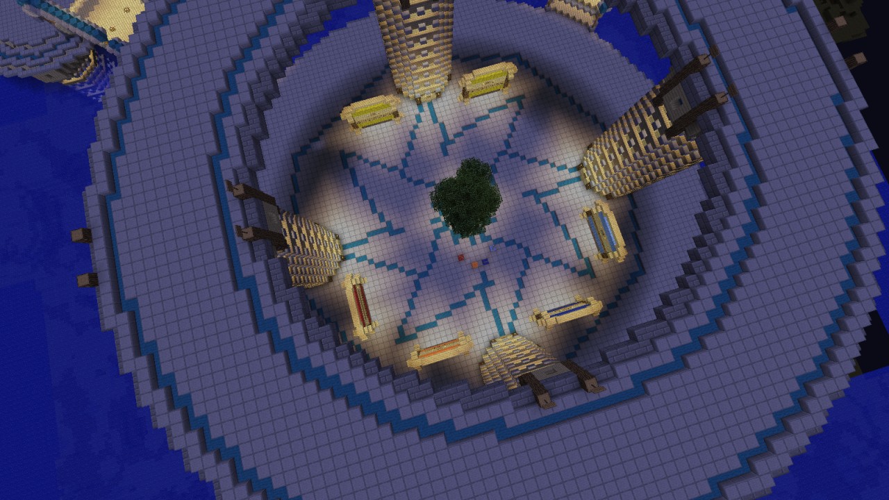 Spawn: MinecraftCinema PVP Factions Minecraft Map