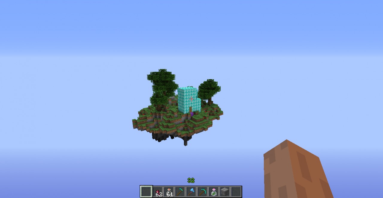 The flying city Minecraft Map
