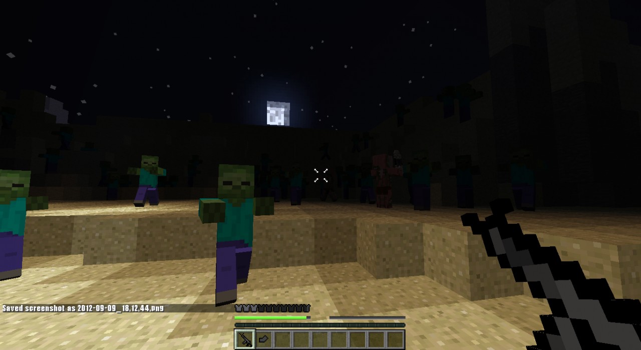 Campsite zombie nightmare Minecraft Map