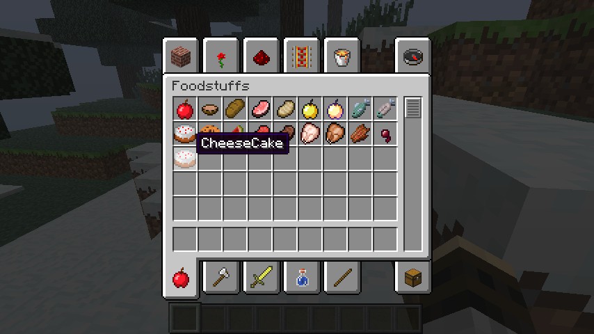Cheese Cake Mod! (Item, not block) Minecraft Mod