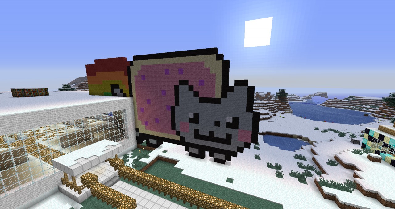 Nyan Cat Minecraft Map