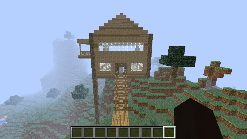 Hill Side House Minecraft Map